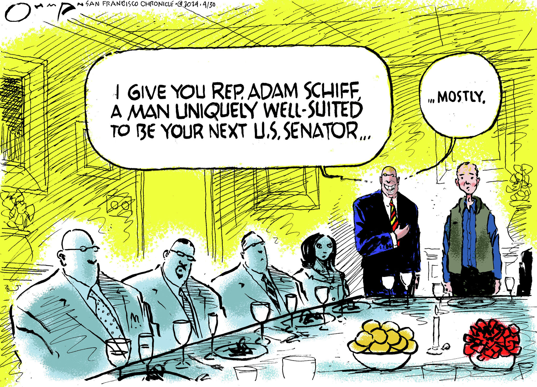 Adam Schiff’s car was burglarized in S.F. He joins a crowded club