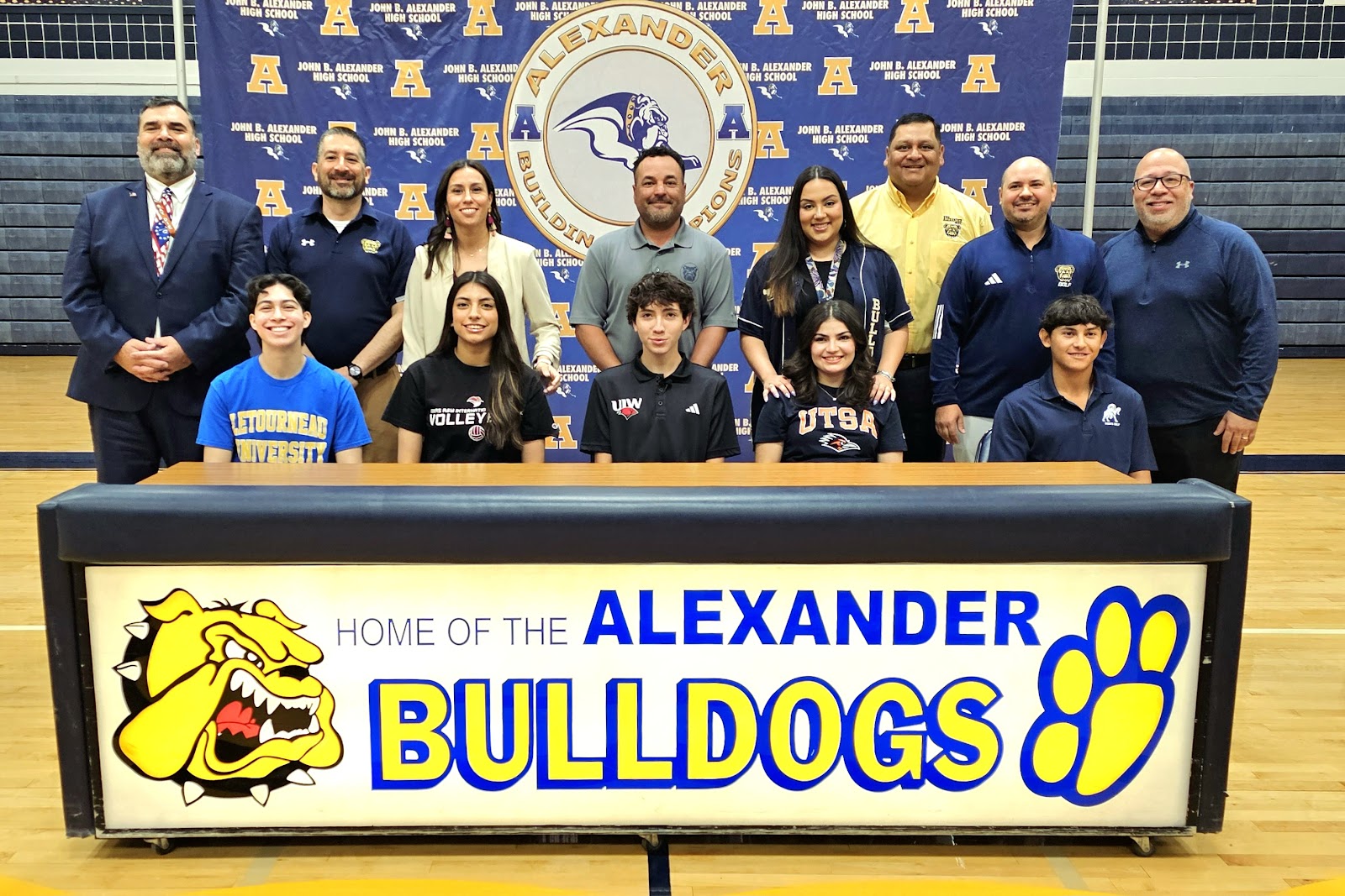 Cherishing the moment: Laredo Alexander hosts signing day