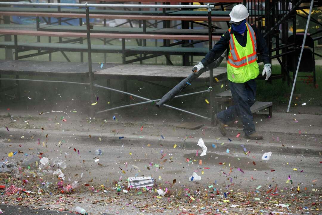 Fiesta Flambeau parade 2024: Cleanup crews work all night long
