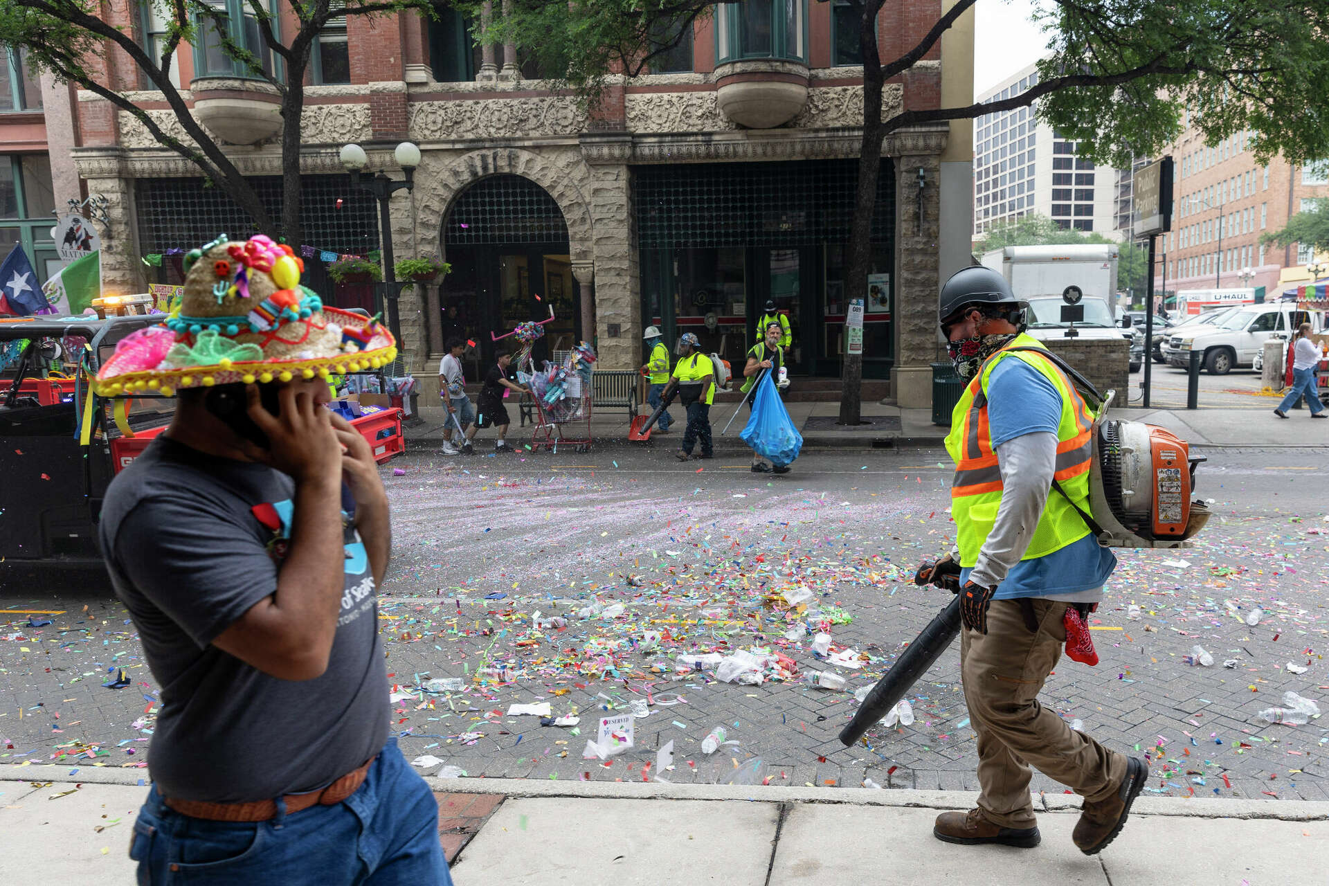 Fiesta Flambeau parade 2024: Cleanup crews work all night long