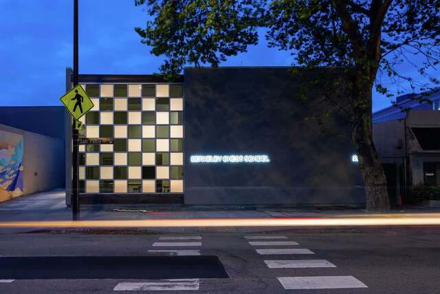 Berkeley’s newest architectural gem is a 16-foot-tall chess board