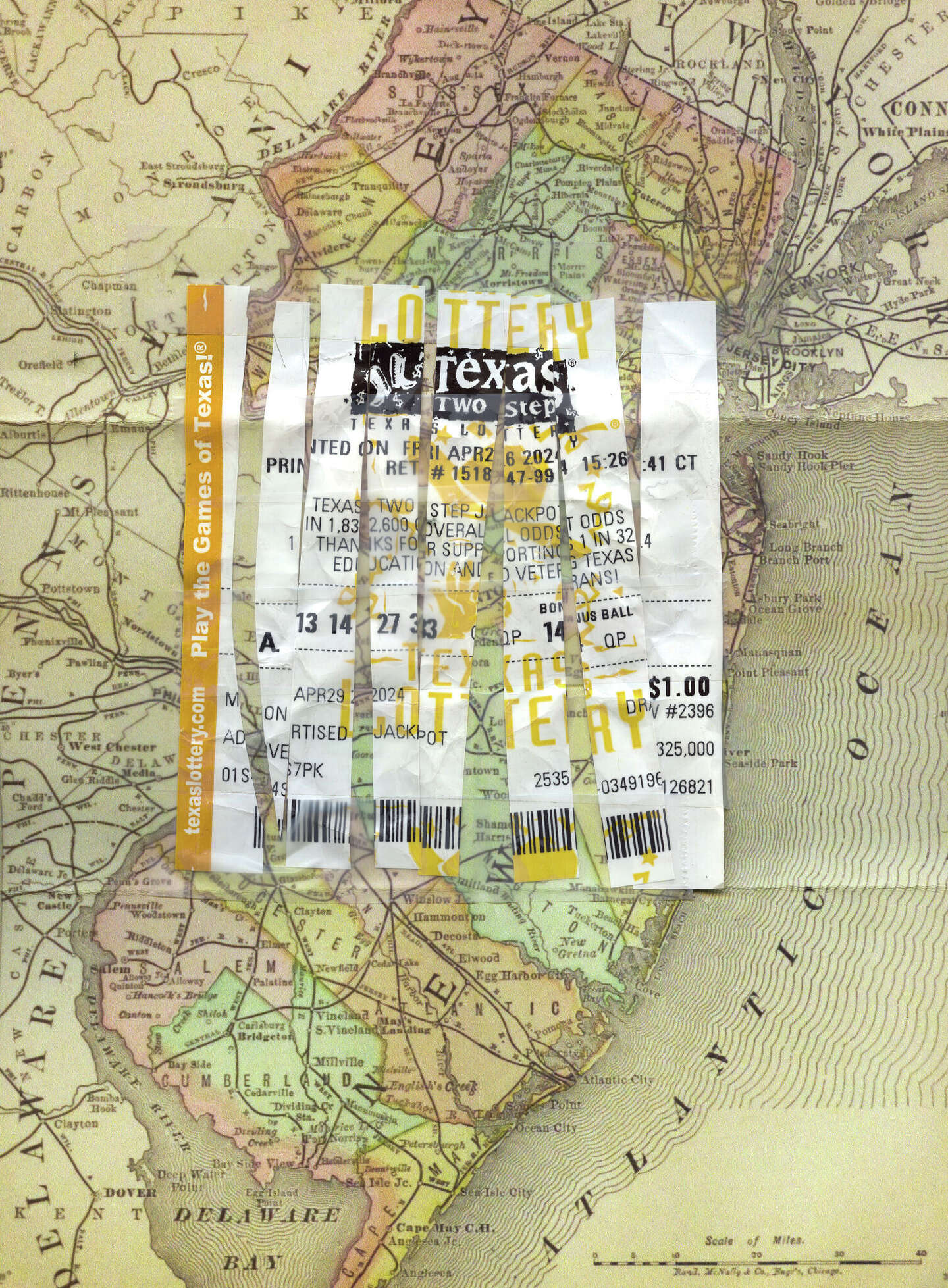 Did someone win a $95M Texas Lottery jackpot by stacking the odds?