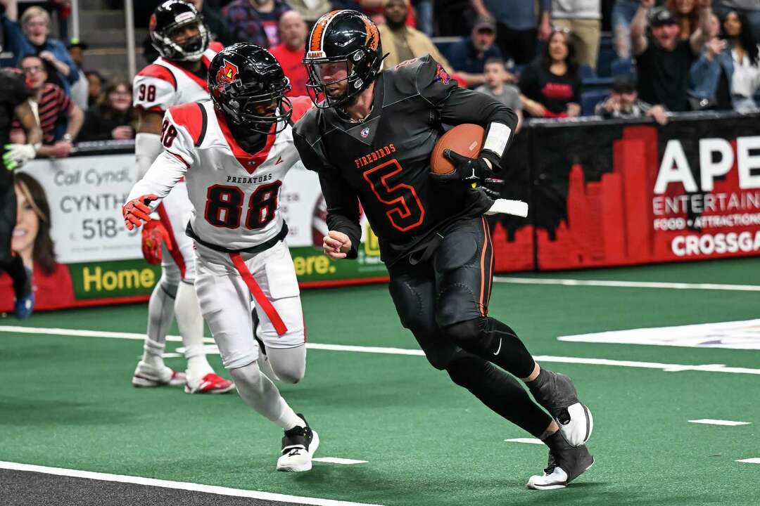 Albany Firebirds QB Jake Medlock stars in return to arena football