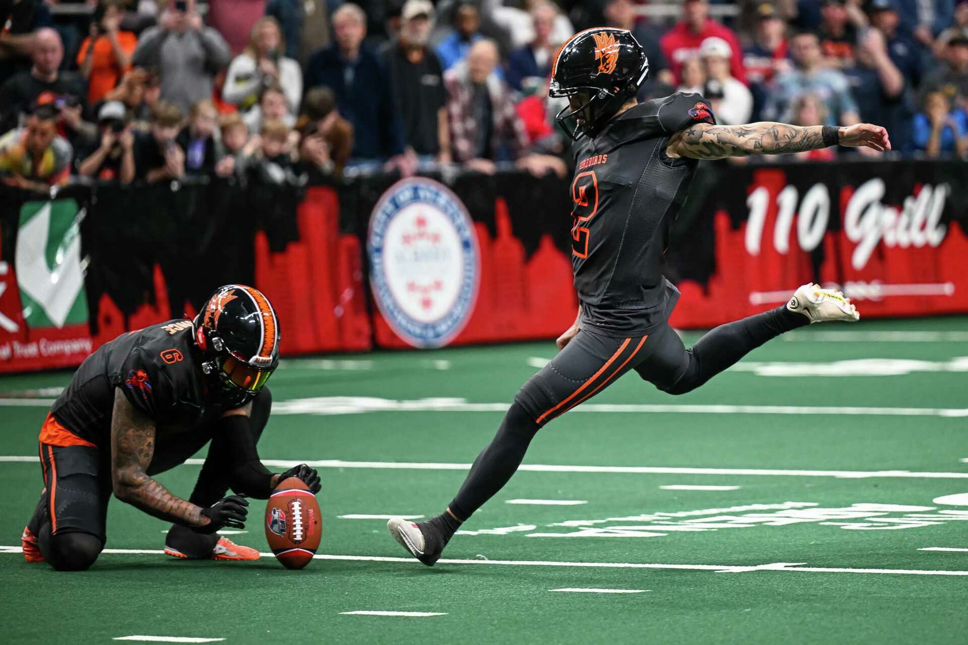 First-place Albany Firebirds are 7-0 in Arena Football League
