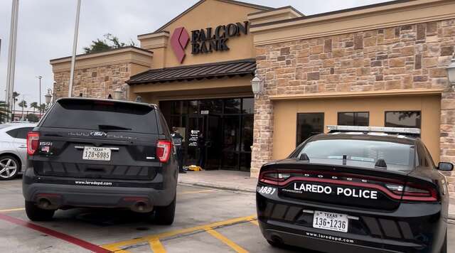 Laredo PD arrests man in Falcon Bank robbery