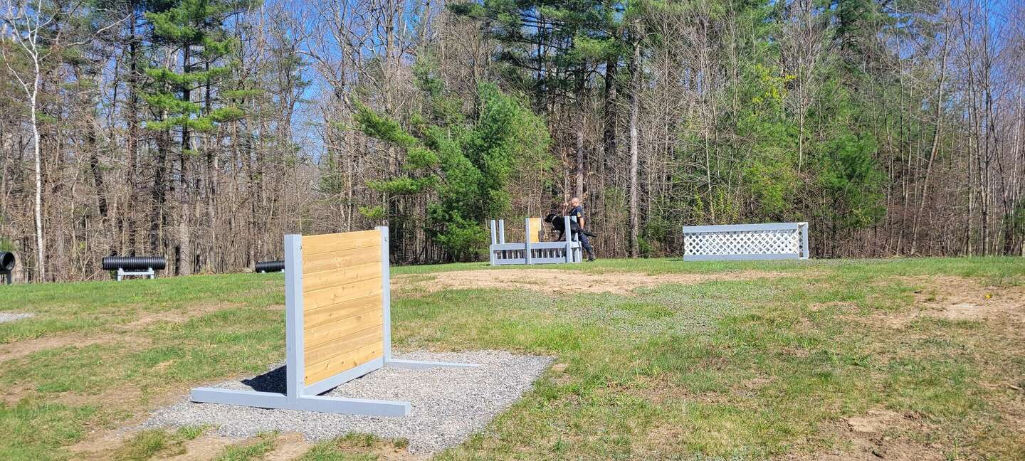 Tolland Eagle Scout project creates new K-9 obstacle course at Troop C