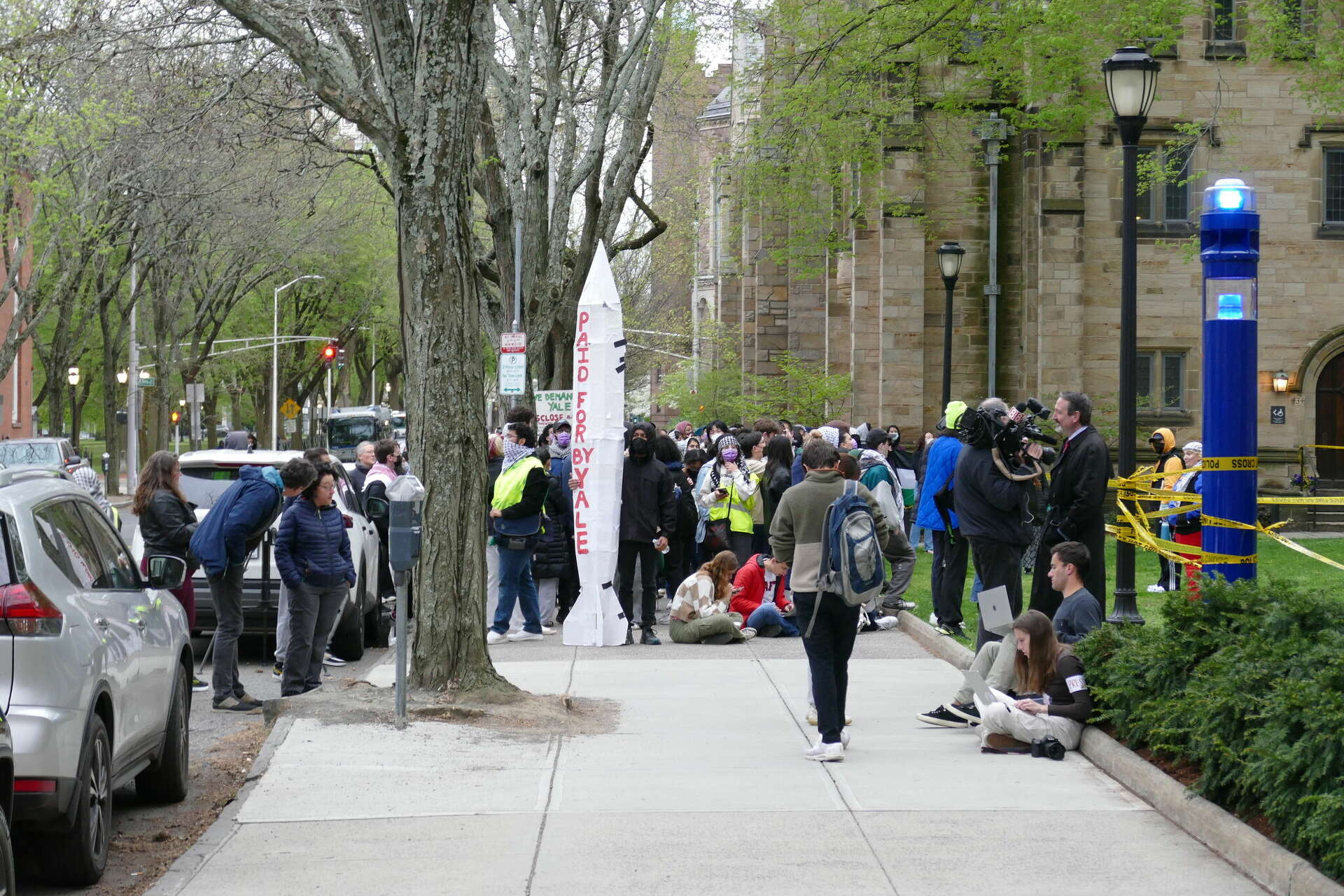 Pro-Palestinian protest camps at Yale, UConn removed by police