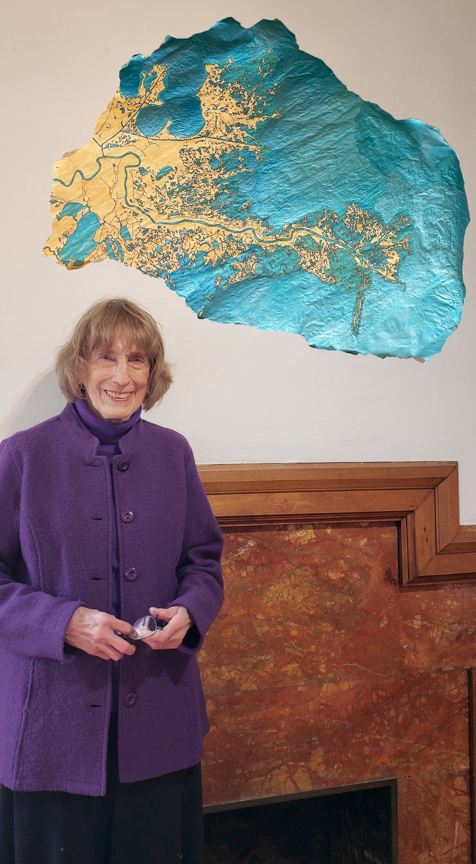 Branford artist 'thinks about water' at Ely Center in New Haven