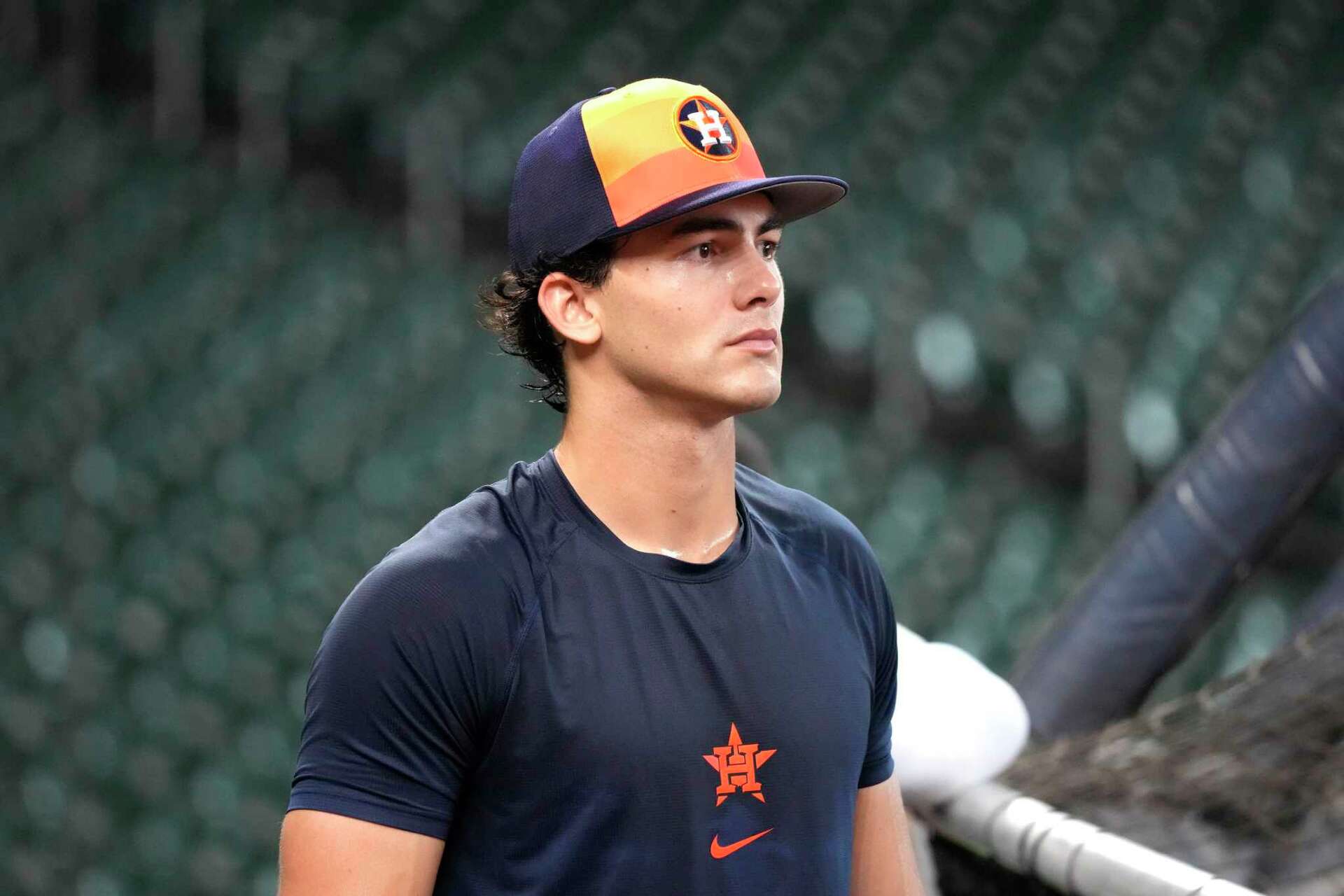 Astros' Joey Loperfido: Rookie pumped for Major League debut in left