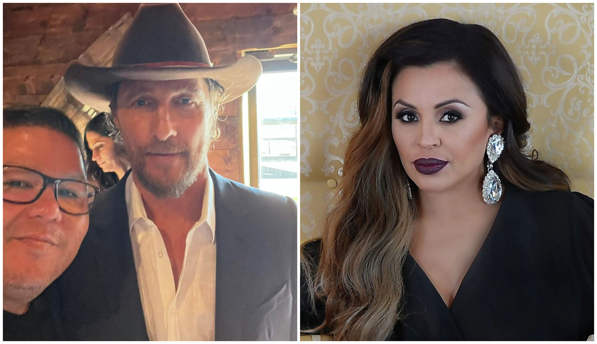 Matthew McConaughey dances to Elida Reyna at Texas quinceañera