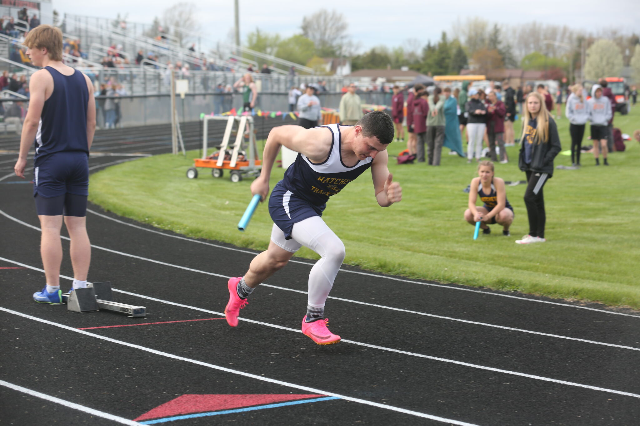 Spotlight on Bad Axe's Logan Miles: Track star and aspiring officer