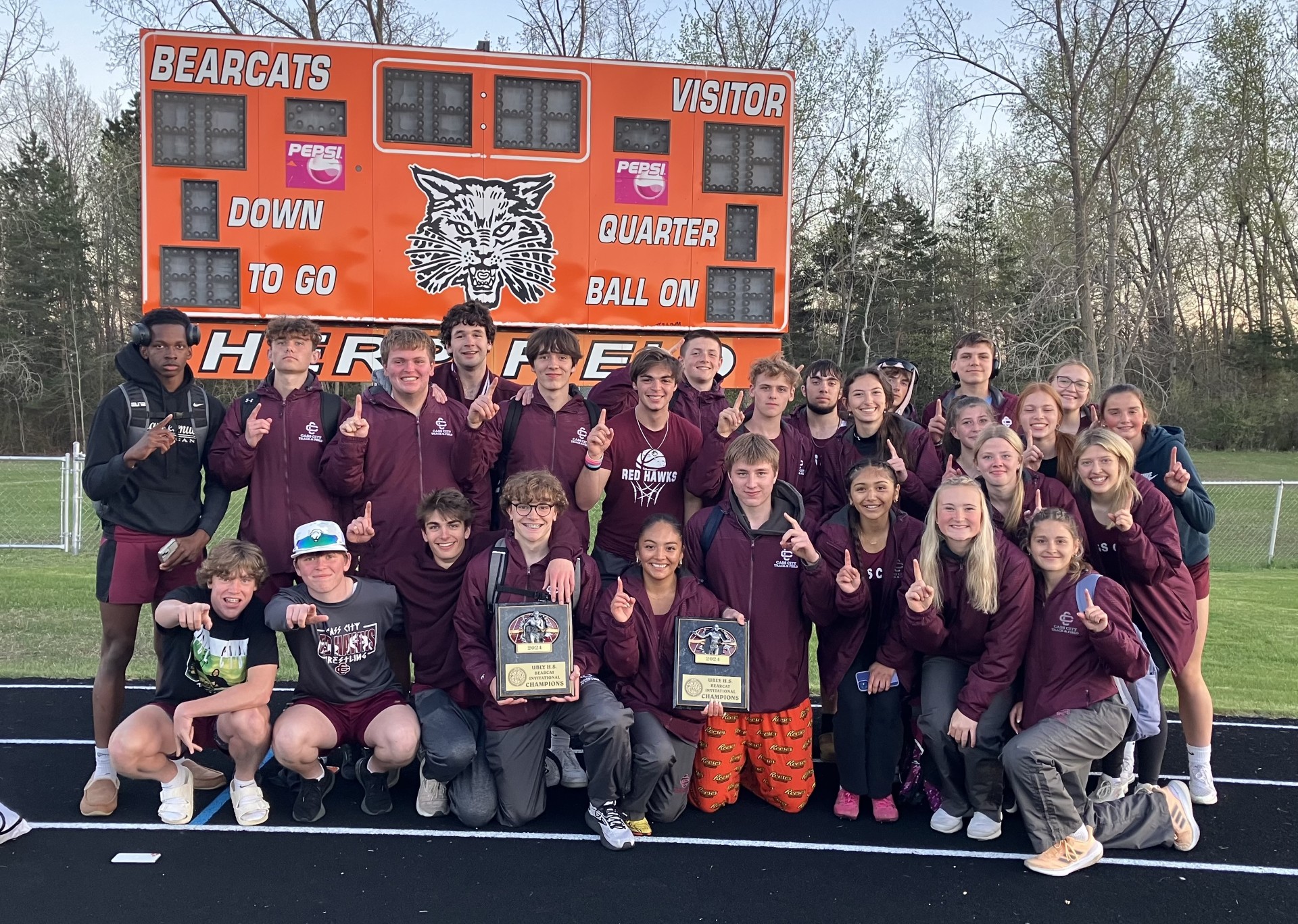 Cass City boys and girls track teams win Ubly Bearcats invite
