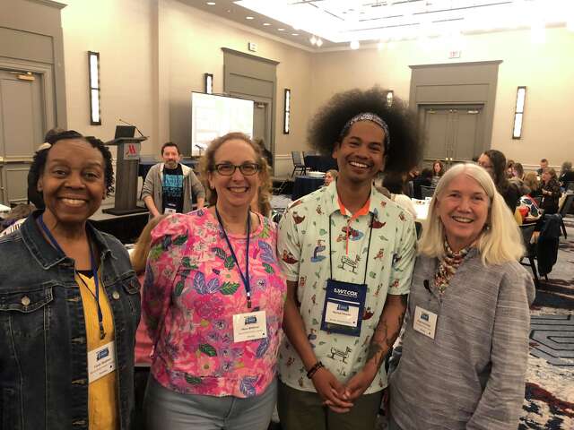 Influencer Mychal Threets brings viral 'library joy' to Connecticut