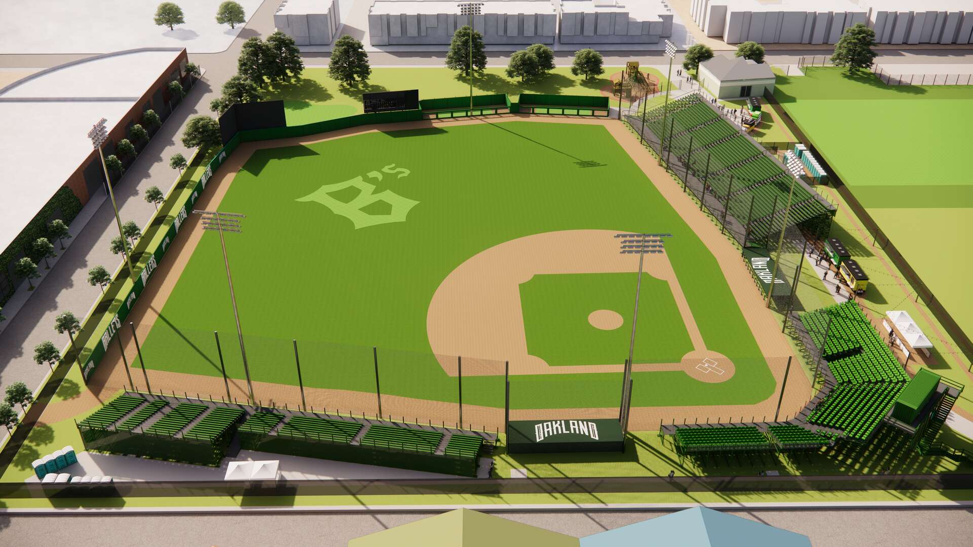 Oakland Ballers release Raimondi Park renderings ahead of debut season