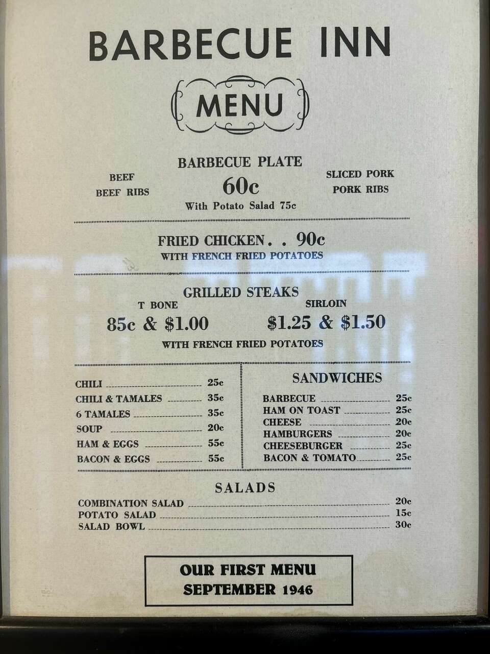 Houston’s Barbecue Inn isn’t known for its barbecue