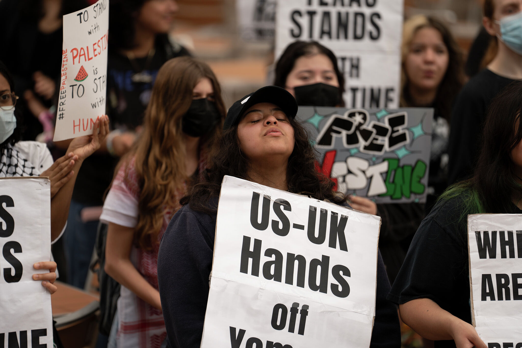 UTSA student protest slams pro-Palestinian speech restrictions