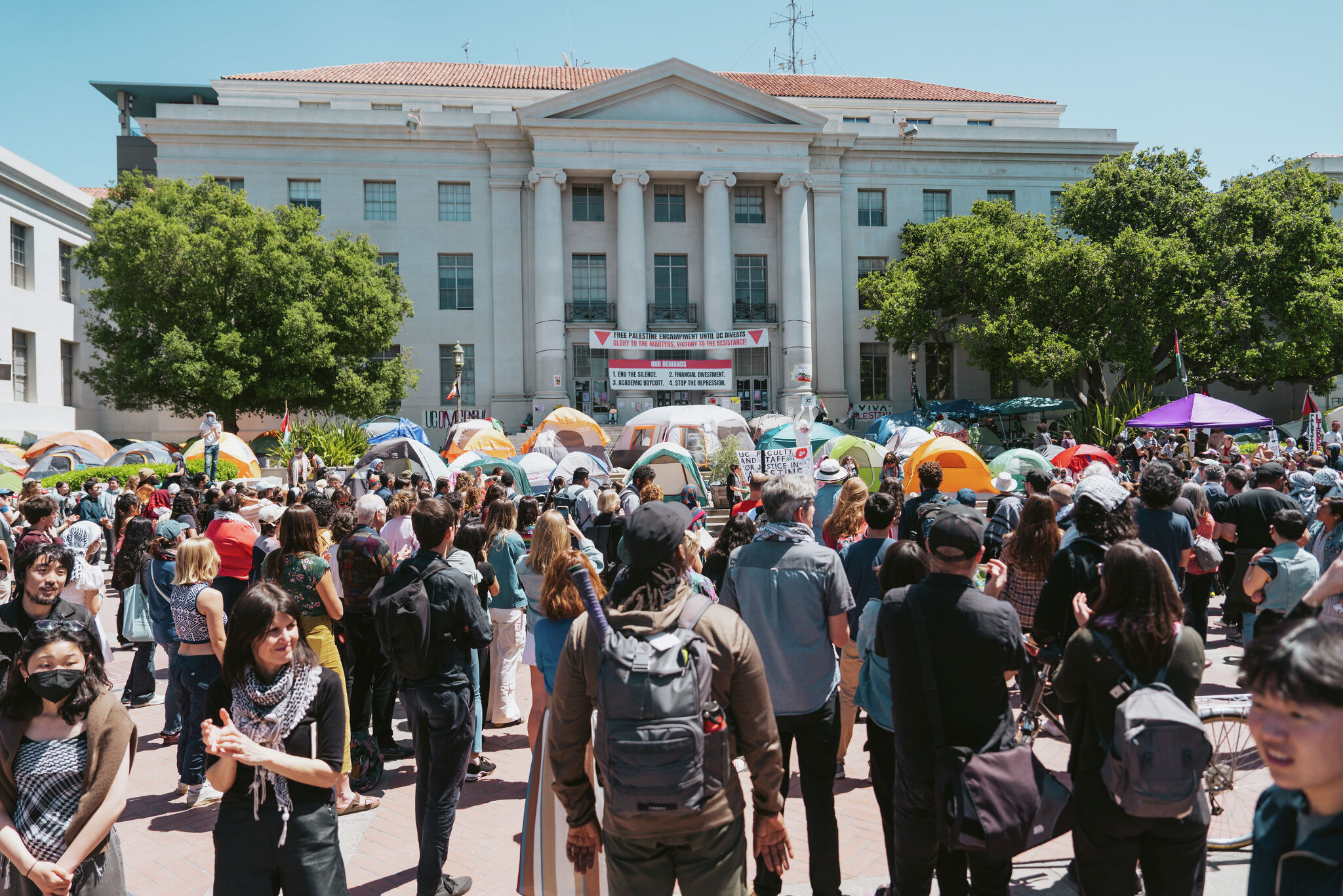 California college protests: See what’s happening at each campus