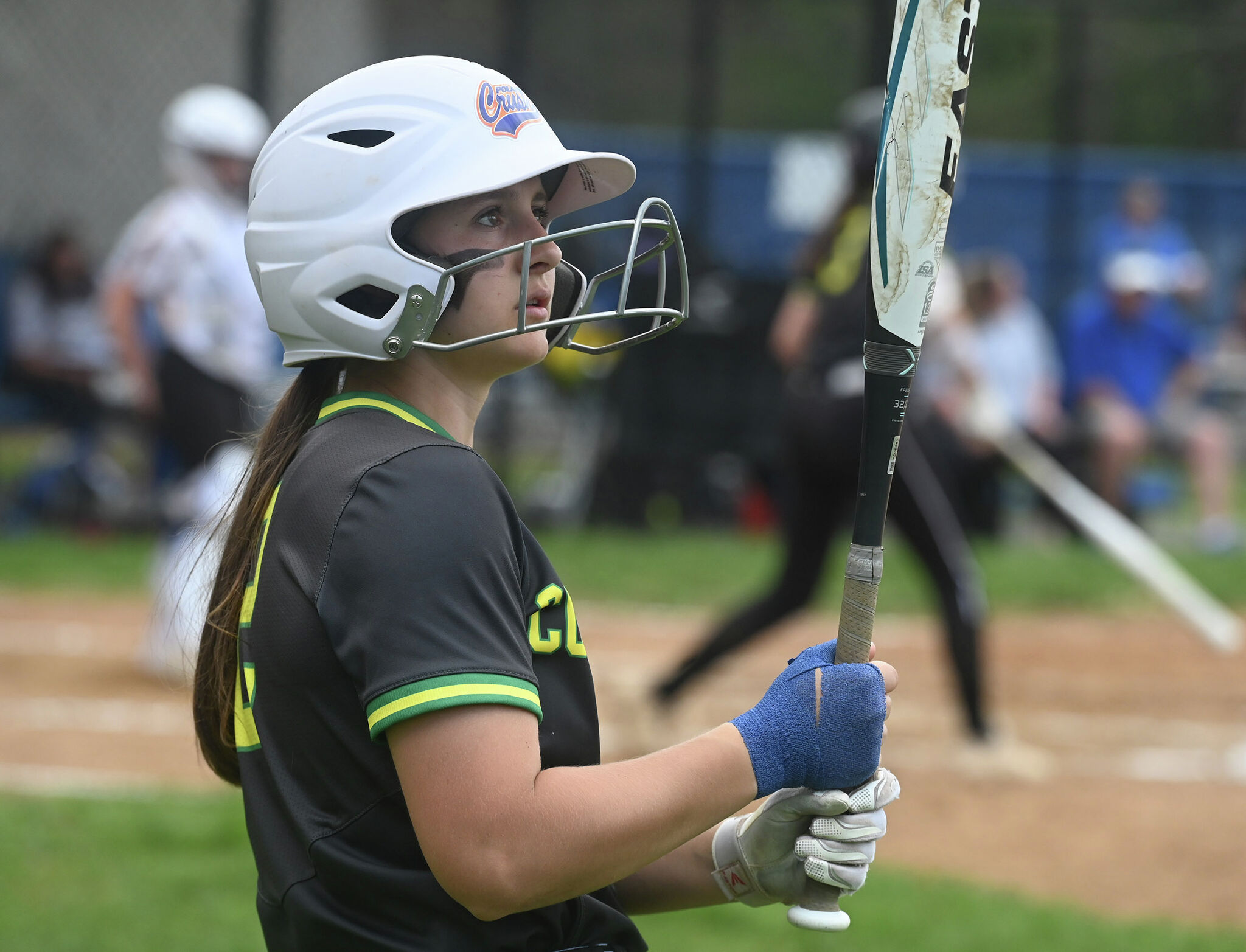 Coventry softball star keeps father's memory alive after ACL injury