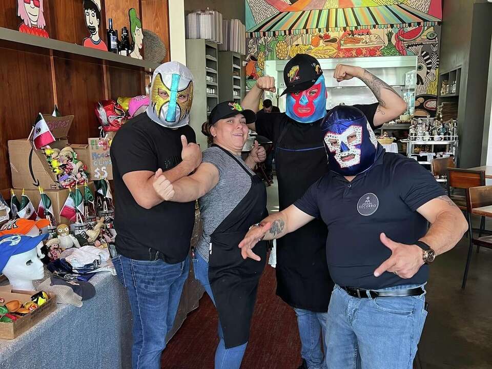 Houston restaurant throws lucha libre fiesta for Cinco de Mayo