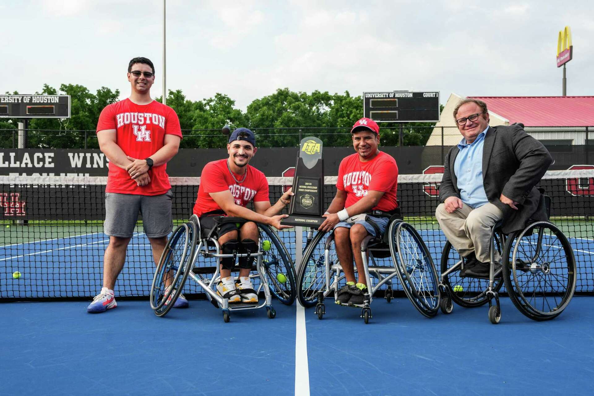 University of Houston wheelchair tennis team wins national title