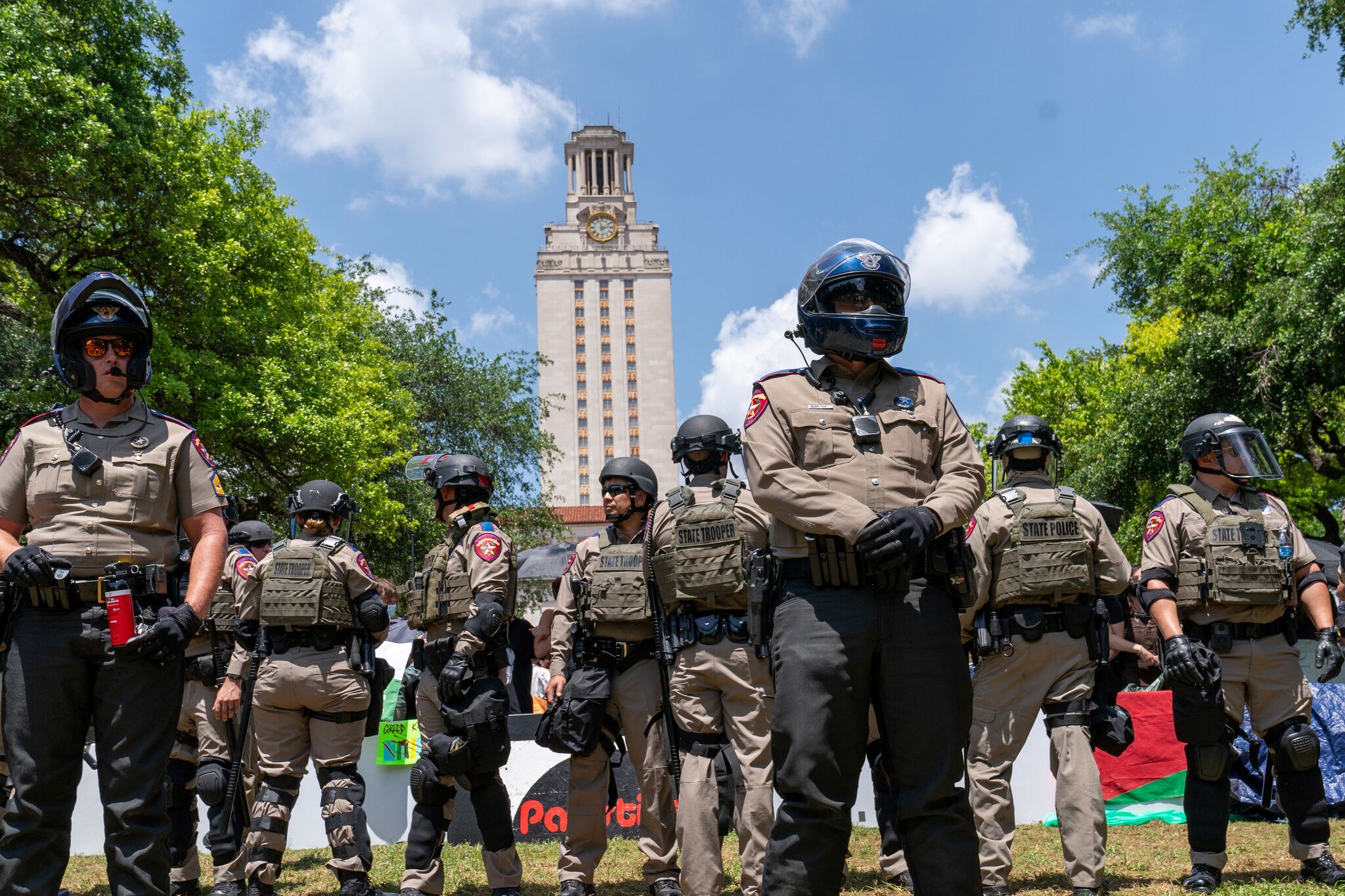 UT-Austin president: Protesters put campus safety at risk
