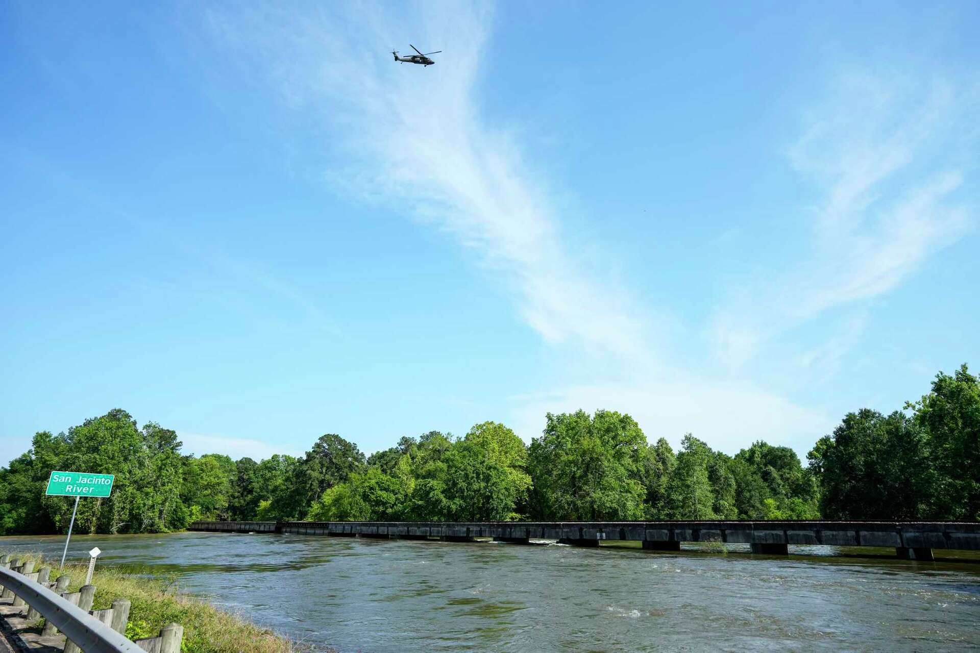 How San Jacinto River, Lake Conroe and Lake Houston affect flooding