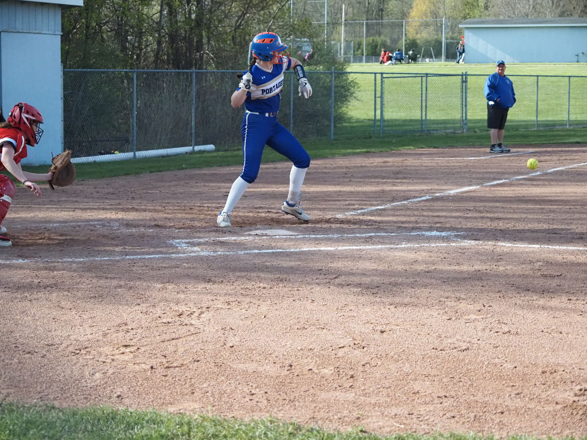 Onekama, Benzie Central split softball doubleheader