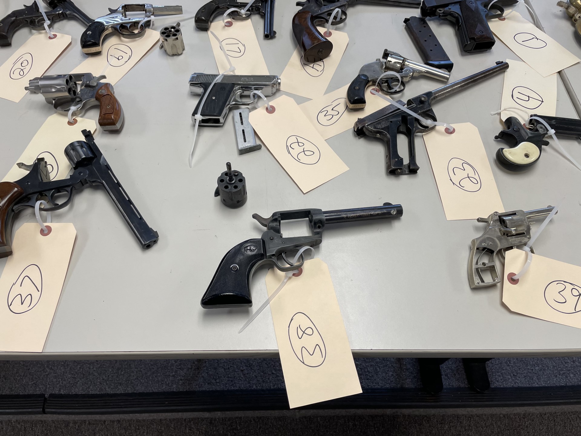 What happens to the guns CT police departments seize or buy back?