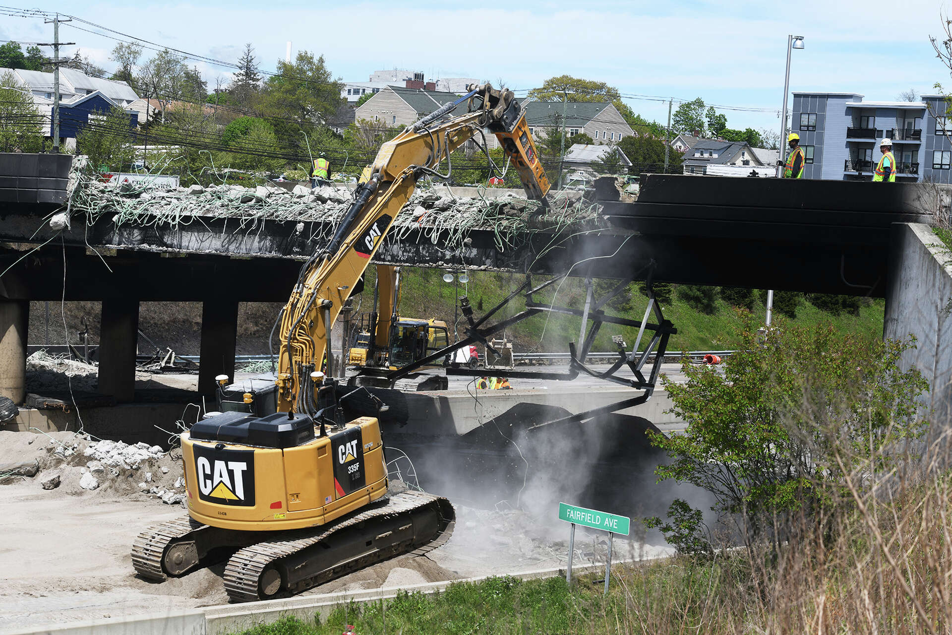 I-95 in Norwalk remains closed, bridge demolition begins: Live updates