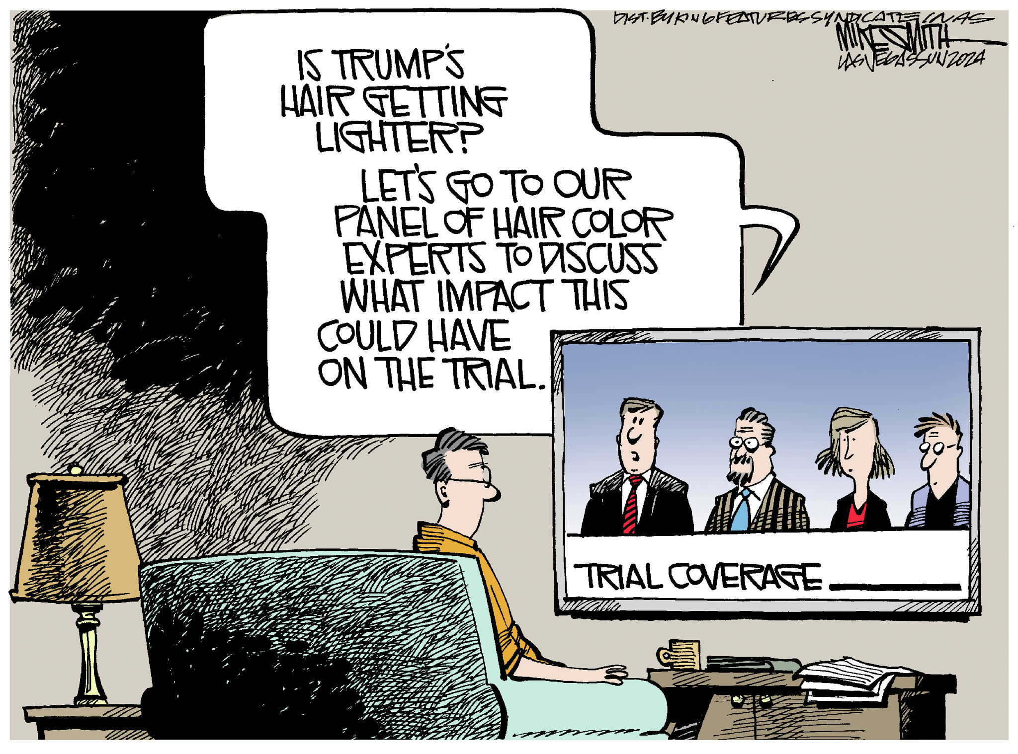 Opinion cartoon: Pressing issues