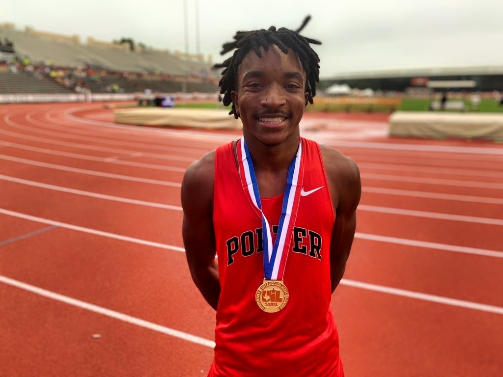 Porter pole vaulter Cantrelle Brooks reaches goal of state gold