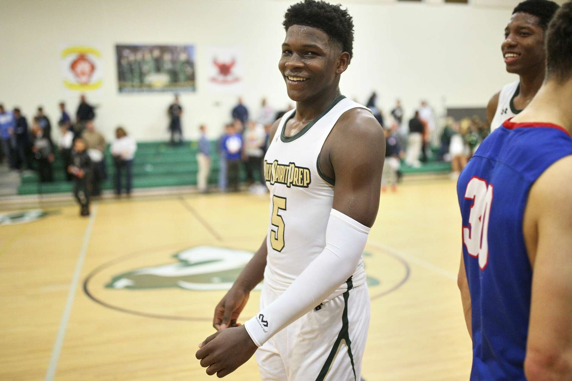 Anthony Edwards: NBA star's two-night trip to Houston in high school