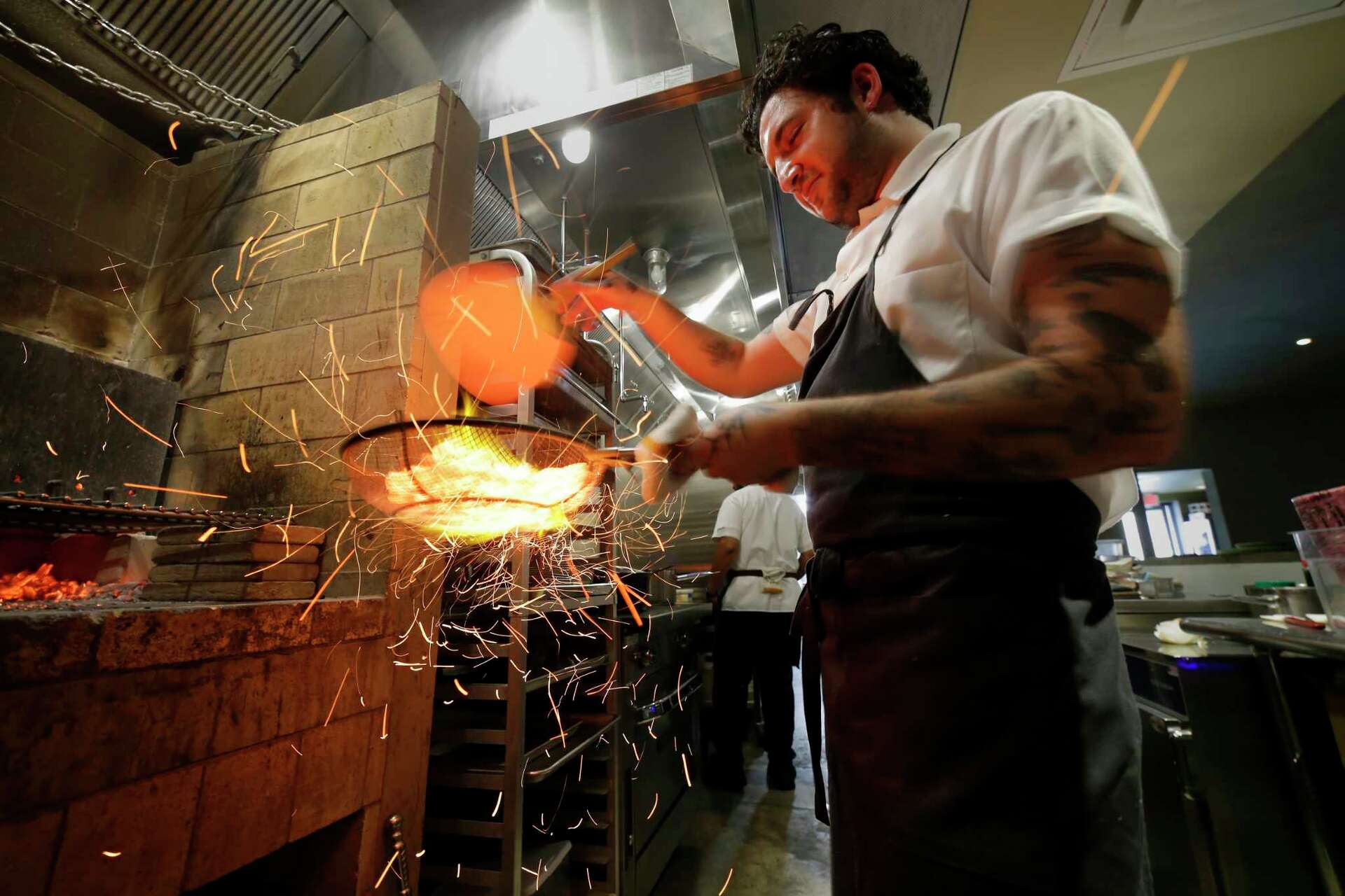 Baso Houston Heights review: Live-fire drama and Basque inspiration