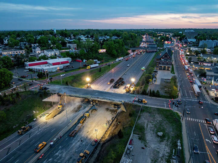 I-95 in Norwalk remains closed, bridge demolition begins: Live updates