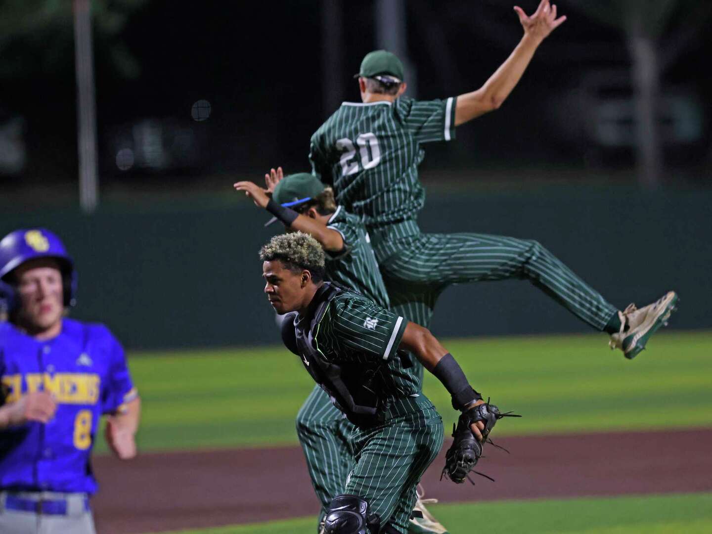 Reagan baseball sweeps Clemens in 6A first-round series