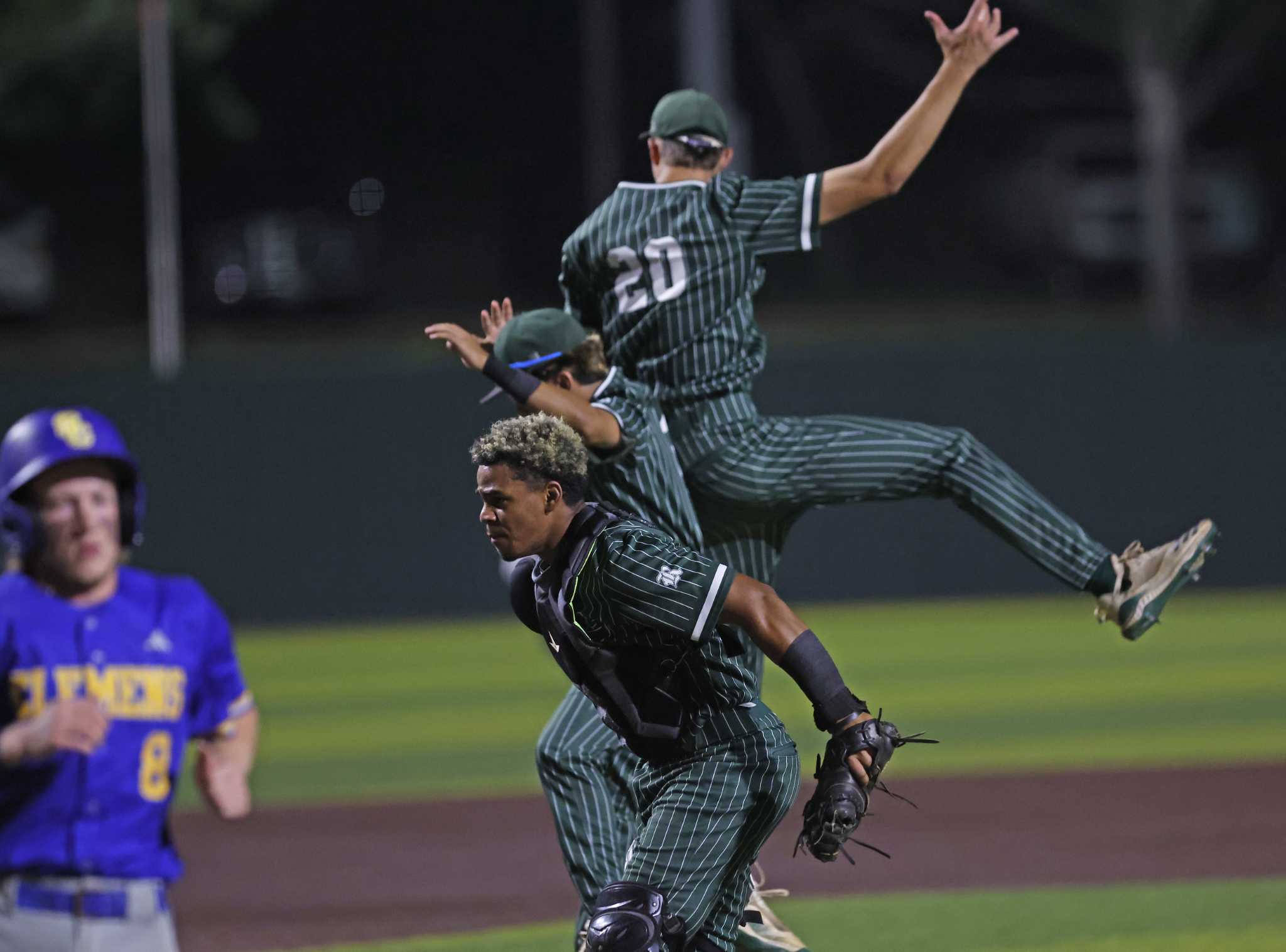 Reagan baseball sweeps Clemens in 6A first-round series