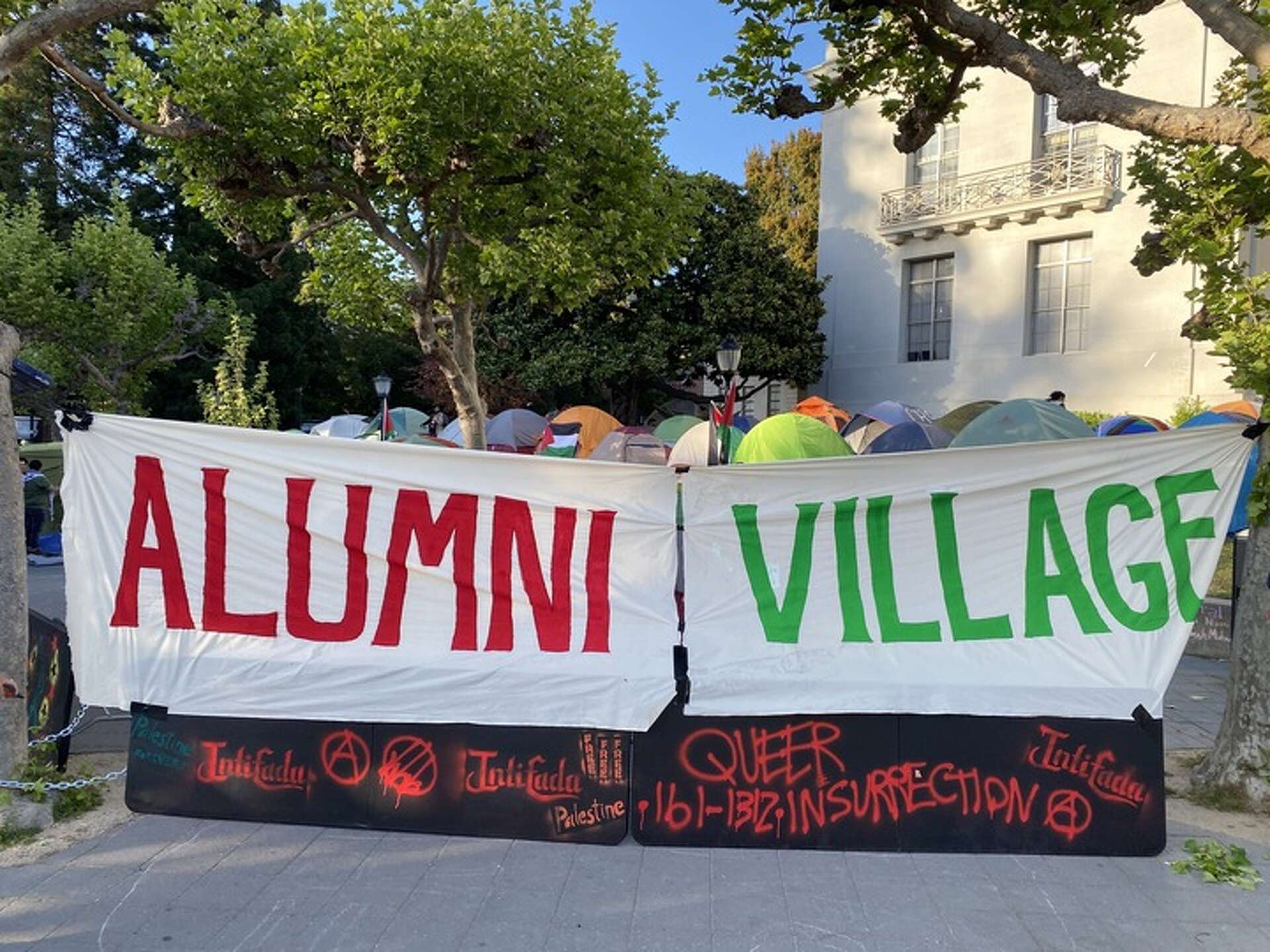Pro-Palestinian encampment at UC Berkeley expands