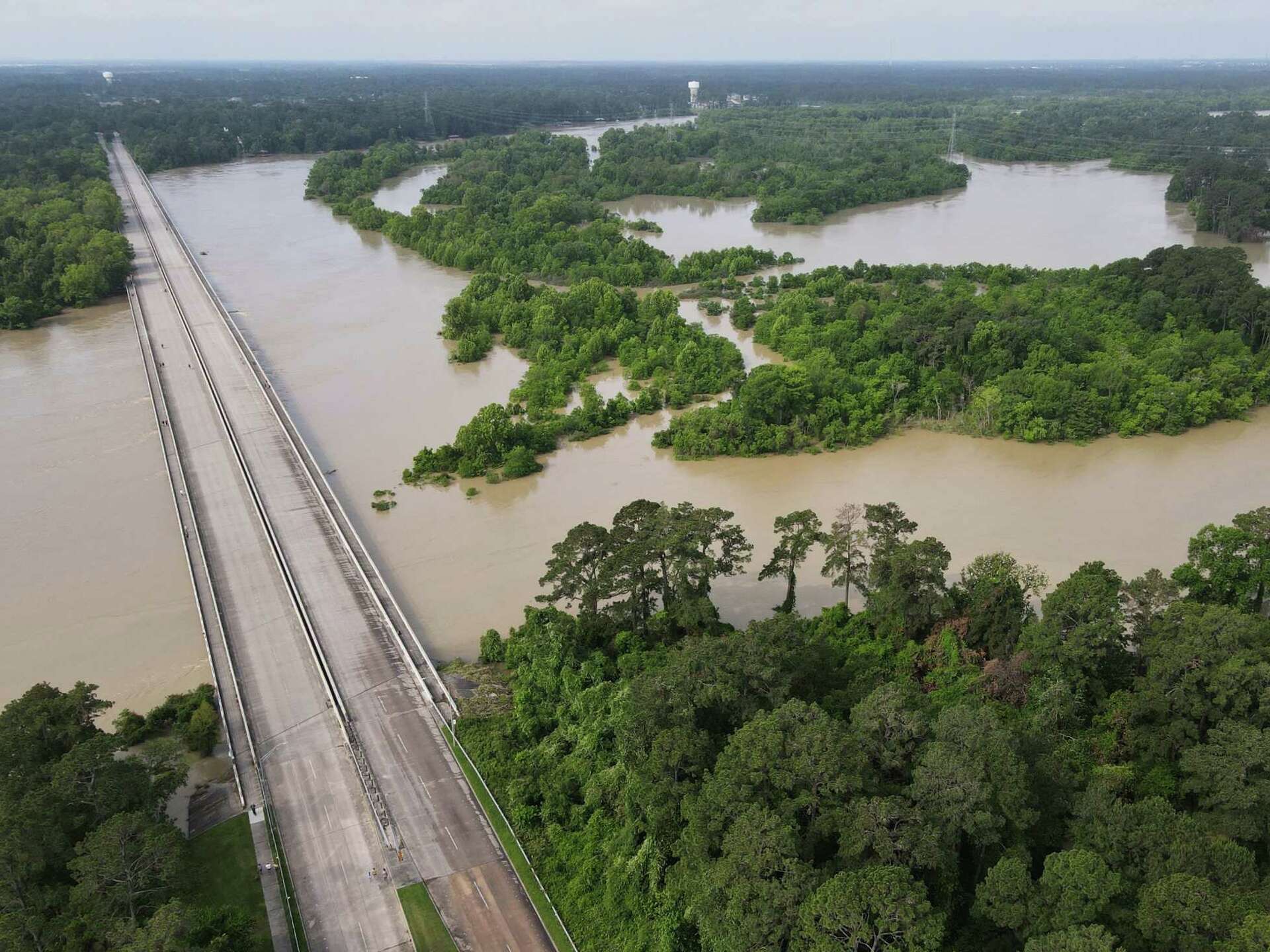 Lake Houston water levels to be lowered with Beryl incoming