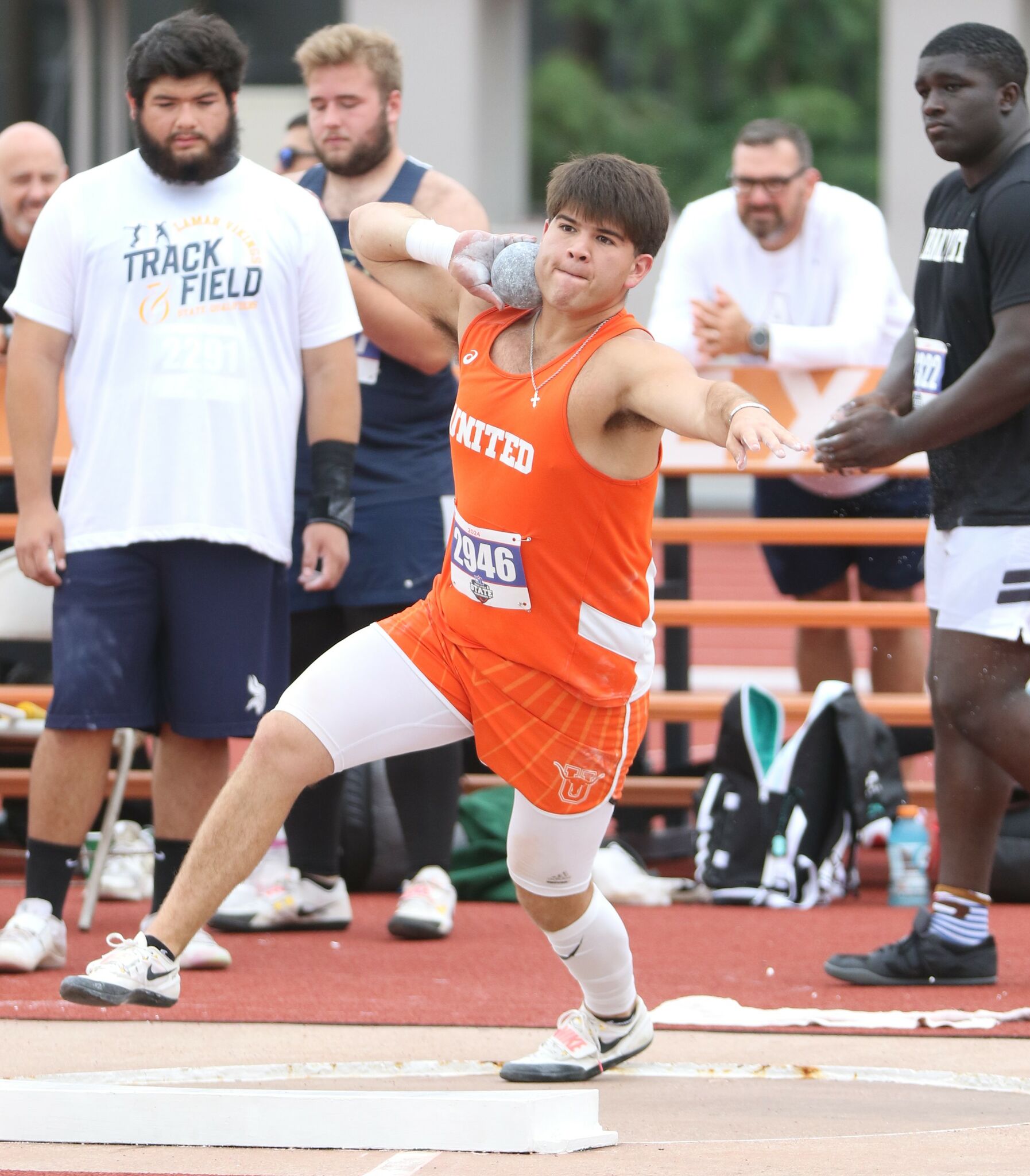 United's Ryan Stillman places fifth in shot put at state meet