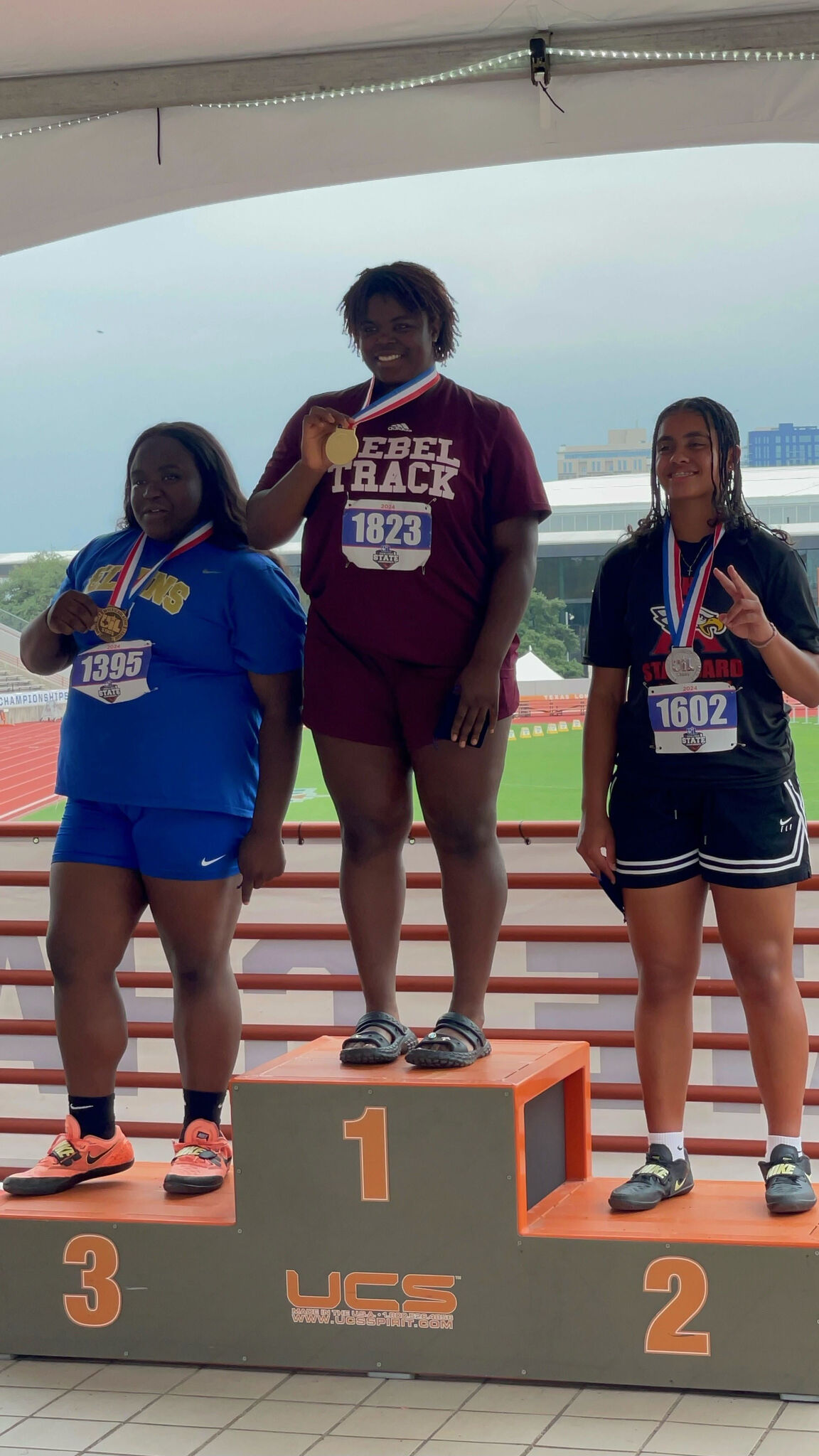 Legacy’s Bolaji Subair wins discus state title in dramatic fashion