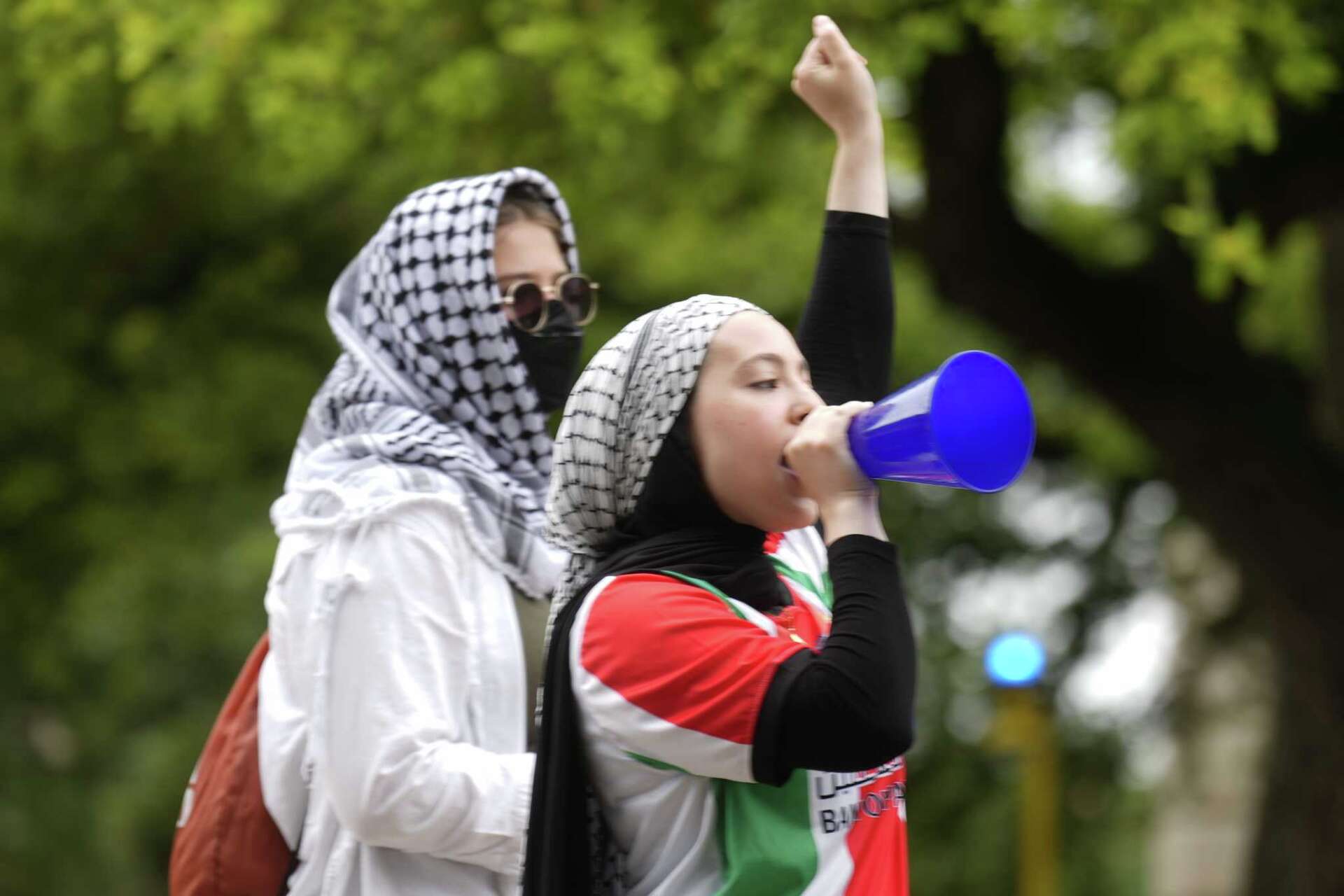 Hundreds rally at UT Austin again for pro-Palestinian protest