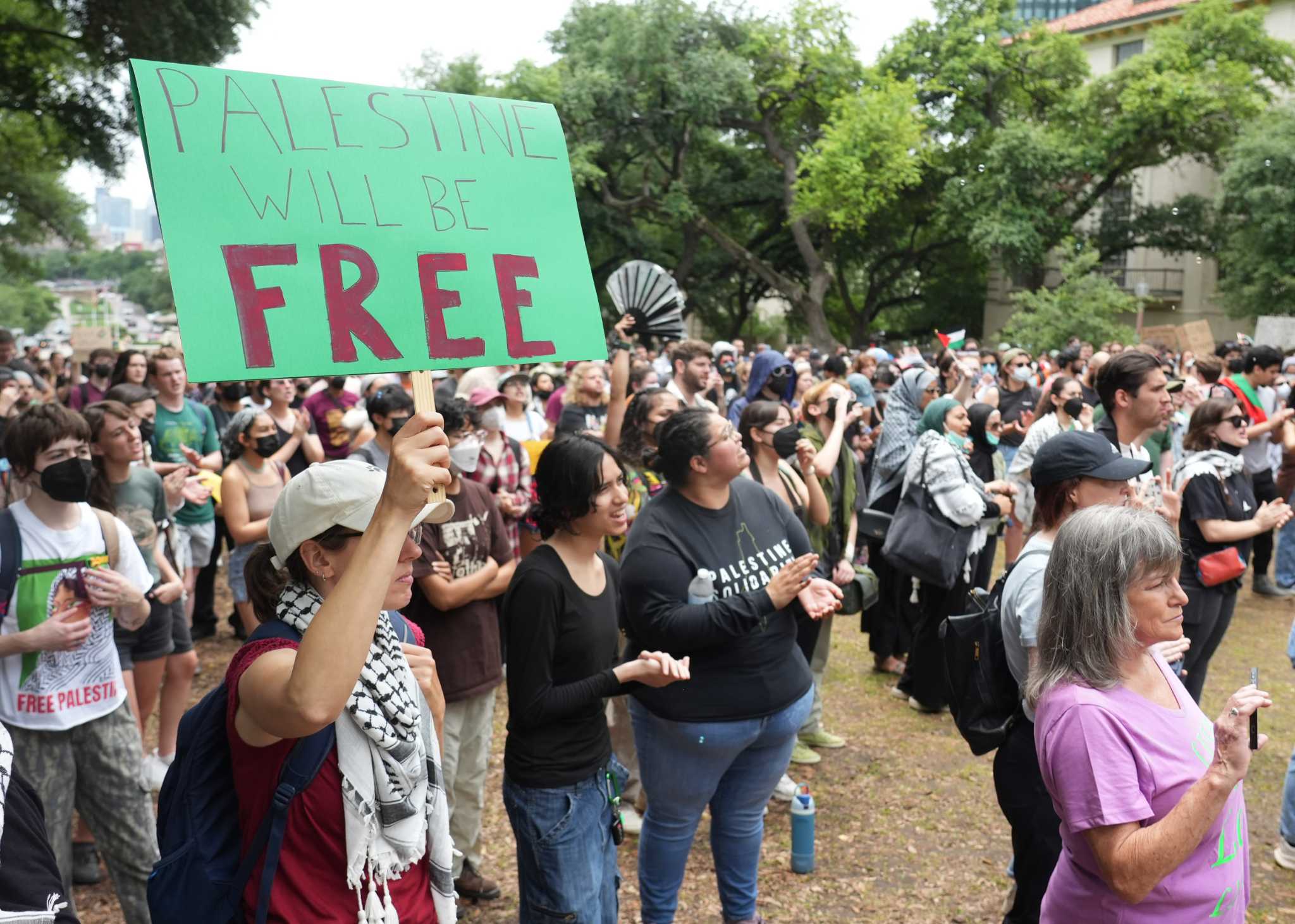 UT protects freedom of speech — unless the speaker is pro-Palestine