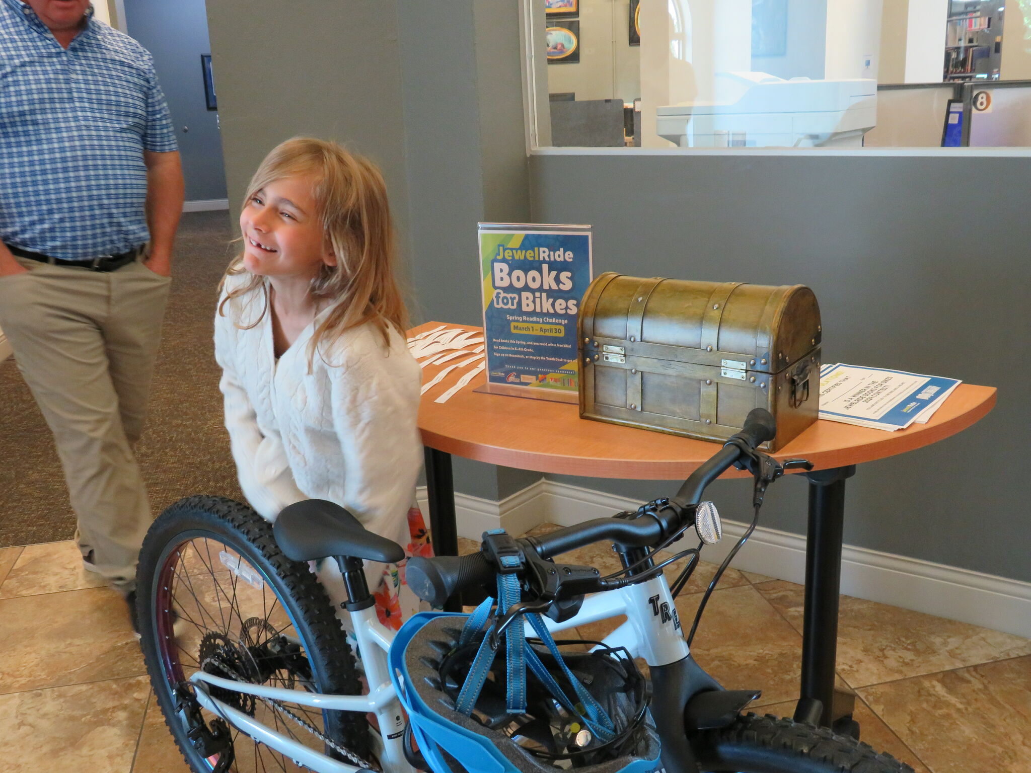 Edwardsville IL Library names Books for Bikes winners