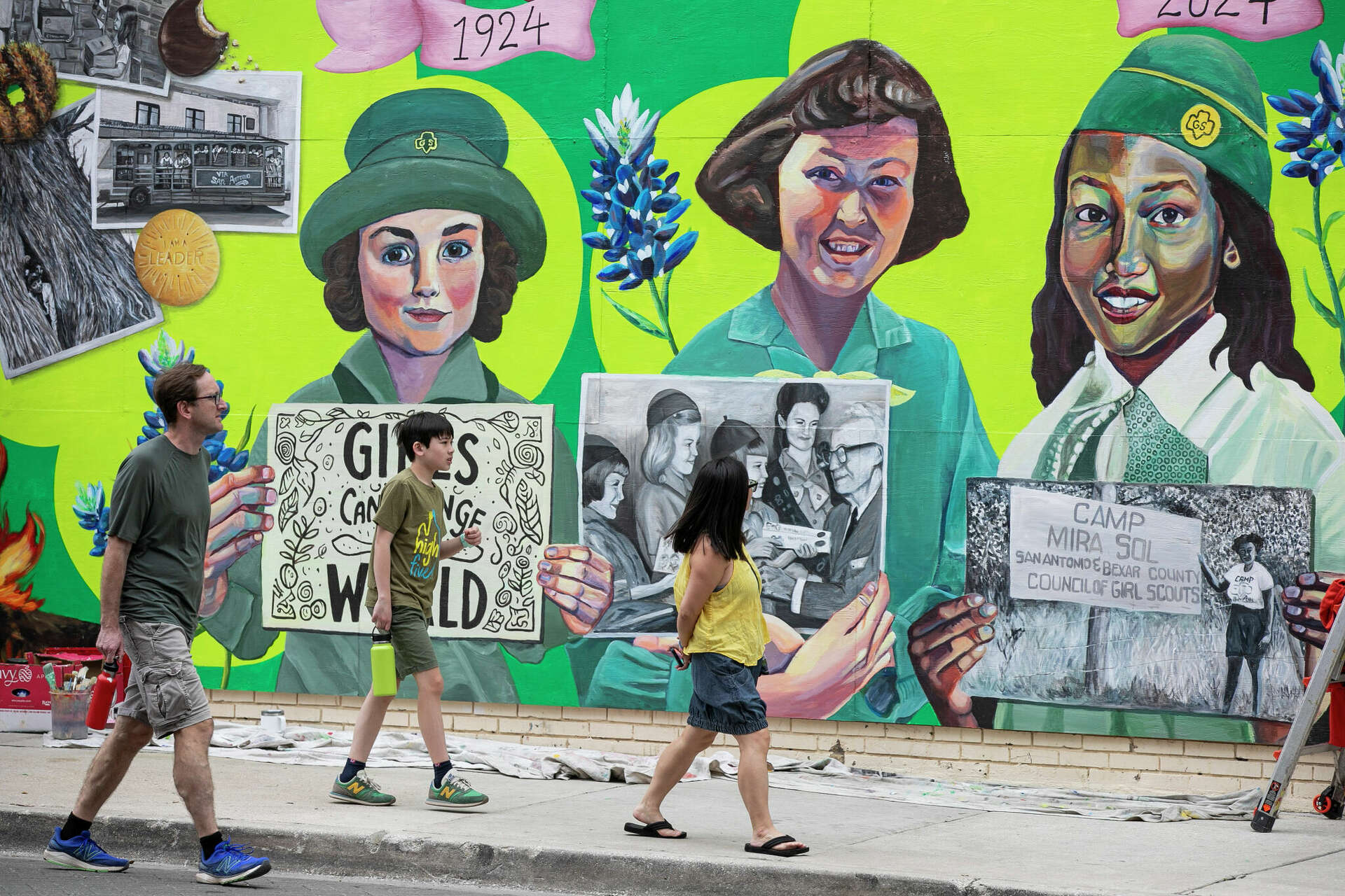 San Antonio Girl Scouts mural celebrates 100 years