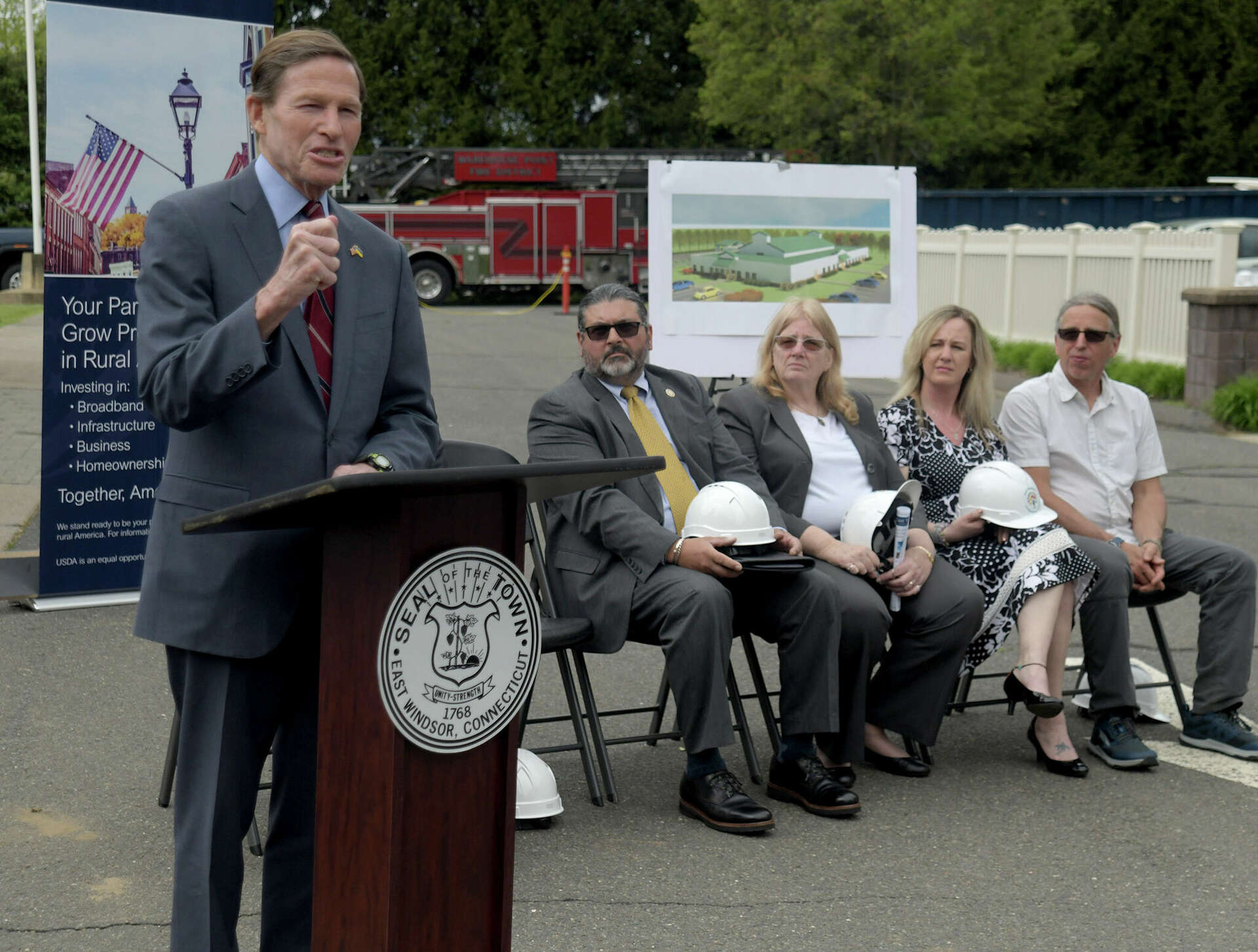 East Windsor breaks ground on long-awaited community center project