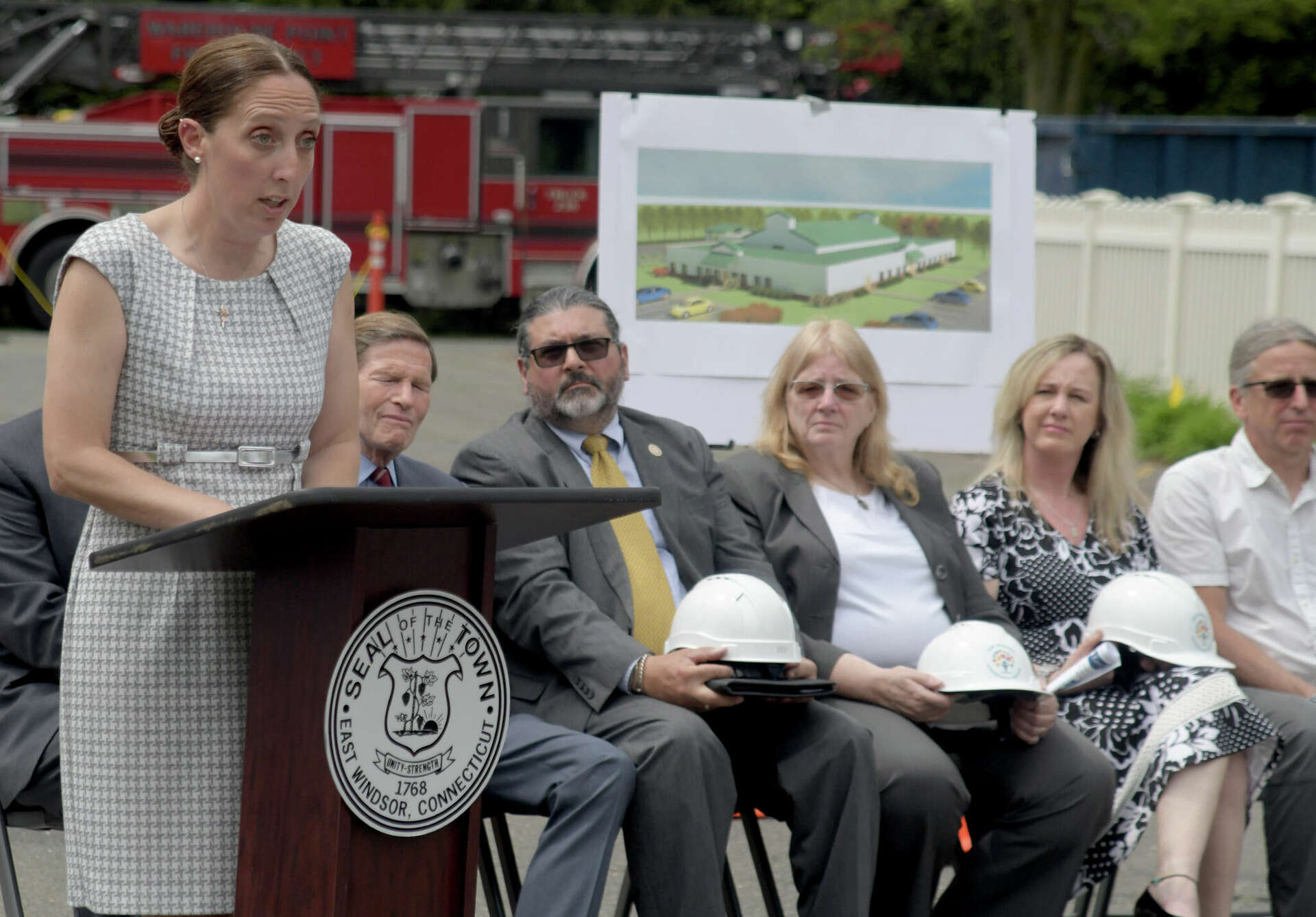East Windsor breaks ground on long-awaited community center project