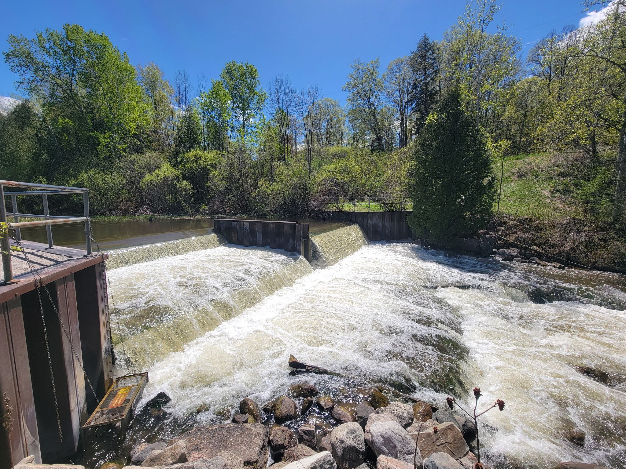 Photos: Betsie River's Homestead Dam draws outdoor enthusiasts