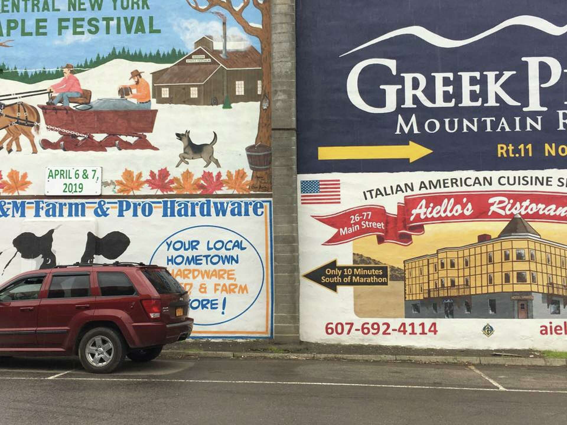 Route 11 a blue highway that's a snapshot of upstate