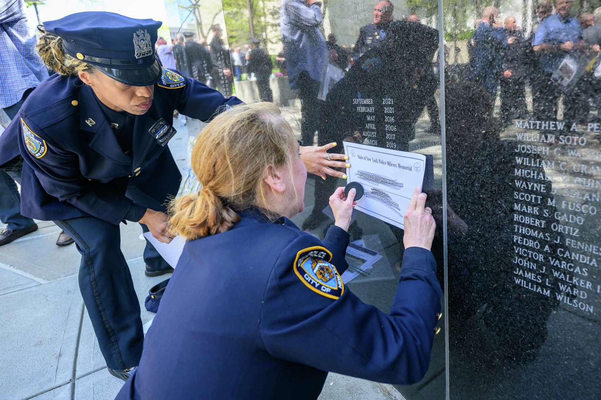 Photos: State ceremony in Albany honors 68 fallen police officers