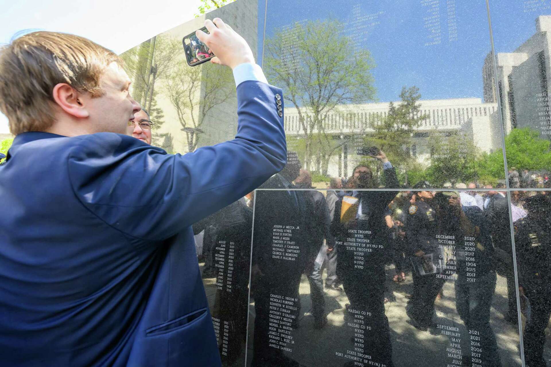 Photos: State ceremony in Albany honors 68 fallen police officers